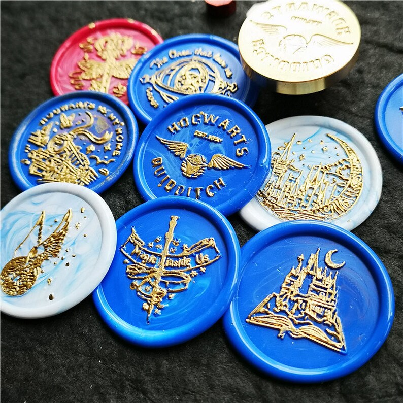 Wax Seal Stamp Magic Academy Series DIY Handmade Decorative - Etsy