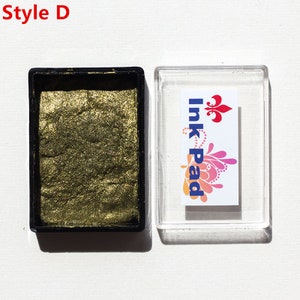 Retro Fire Lacquer Seal Professional Coloring Ink Pad / Fire Lacquer ...
