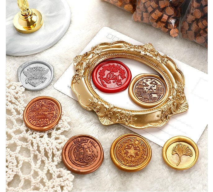 53 Colors/100pcs Octagonal Fire Lacquer Wax Particles Fire - Etsy