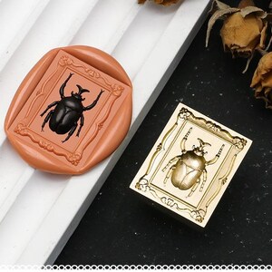 Insect Series Seal，wax Seal Stamp，wax Seal Decorative Seal, Envelope ...