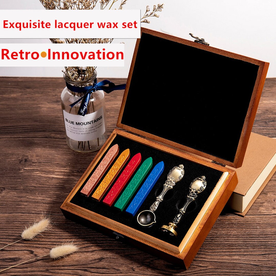 Fire Lacquer Wax Seal Set Customization, Fire Lacquer Seal / Lacquer ...
