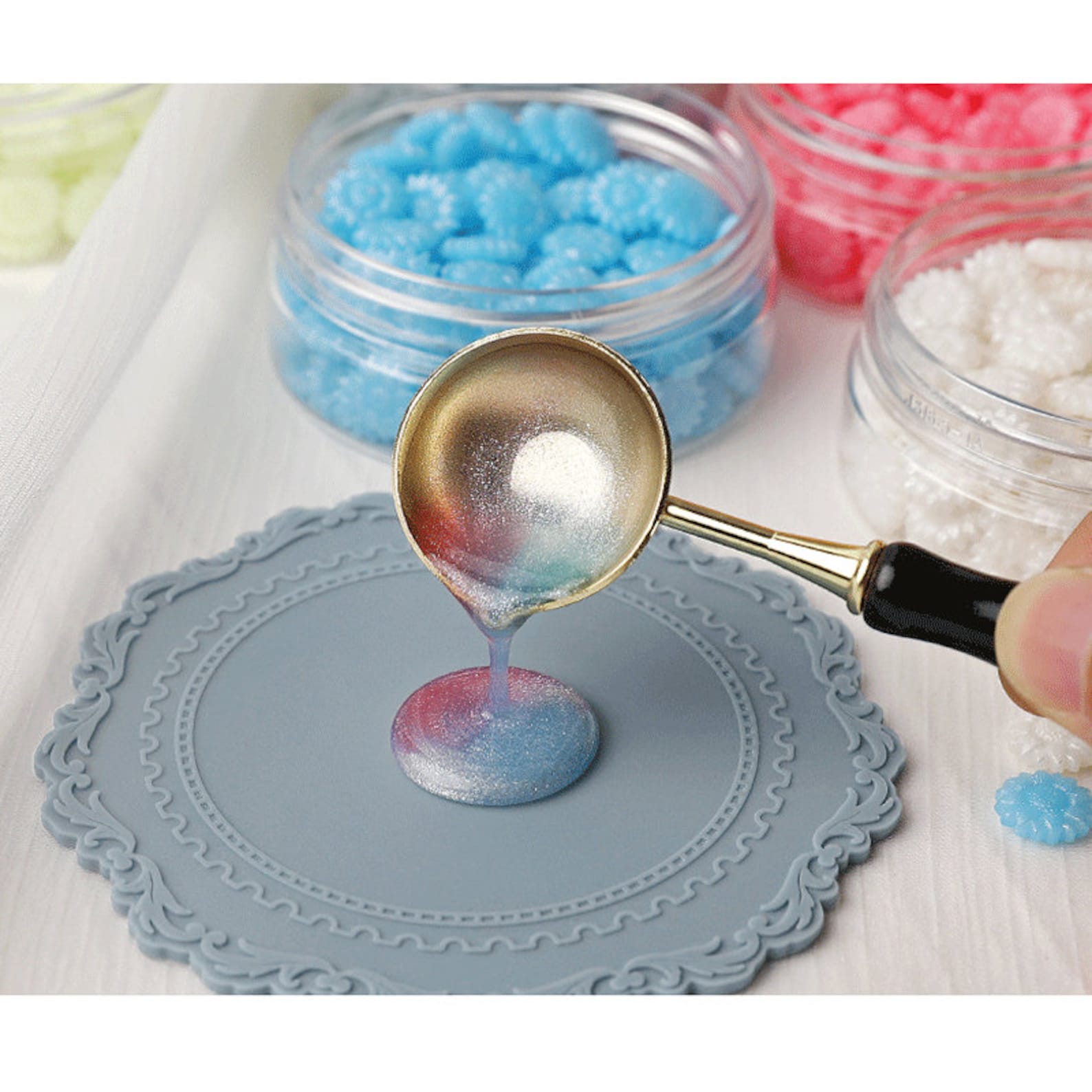 Fire Lacquer Wax Particles Flashing 160 Grains Retro Lacquer - Etsy