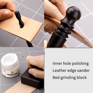 Pro Edge Burnishers | High-ended Wooden | Multi-size Grooved Slickers ...