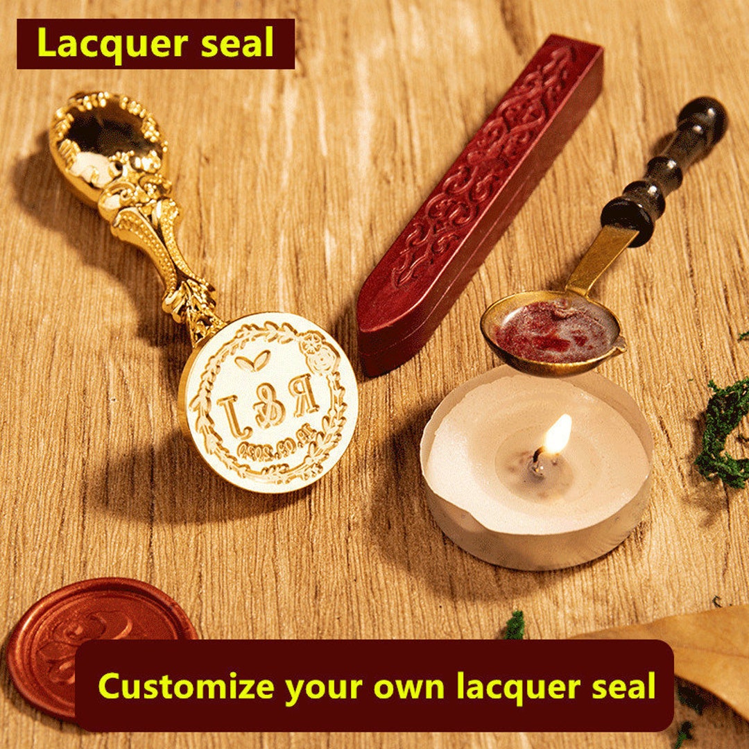 Customize Your Own Fire Lacquer Seal, Personalized Seal Customization ...