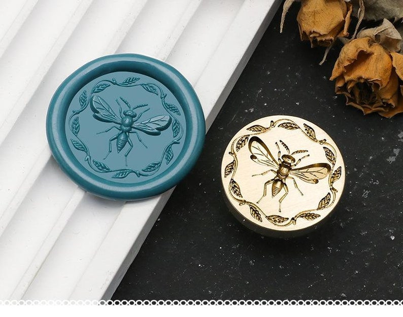 Dragonfly/bee Seal，wax Seal Stamp，wax Seal Decorative Seal, Envelope ...