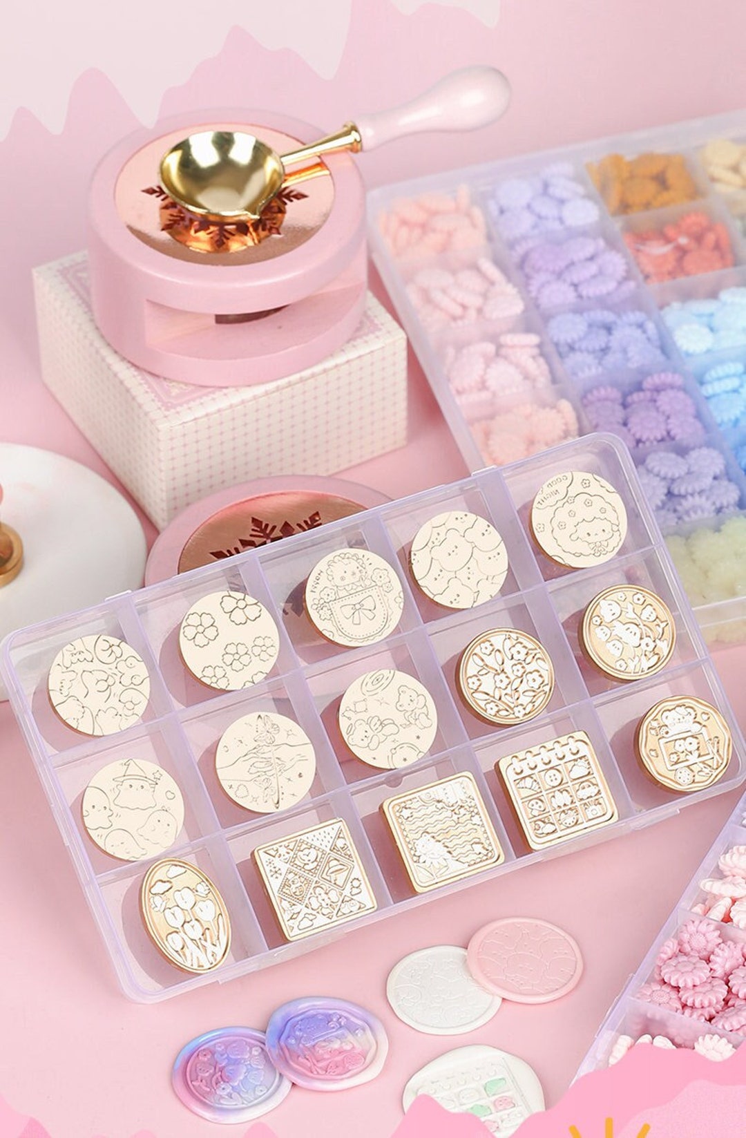 Wax Seal Stamp, Fresh and Cute Decorative Stamp,wax Seal Personalized ...