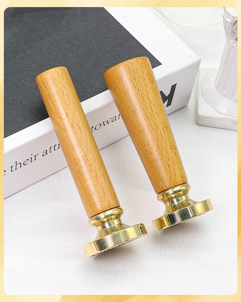 Wax Seal Special Handle, Wax Seal Stamp Accessory, Solid Wood Handle ...