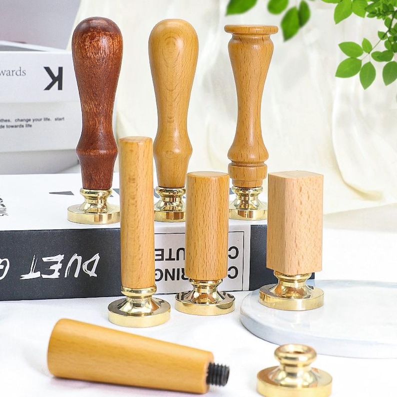 Wax Seal Special Handle, Wax Seal Stamp Accessory, Solid Wood Handle ...