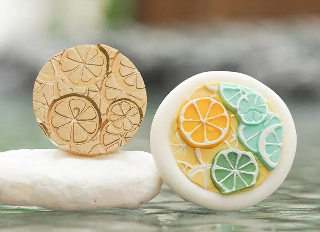 Summer Lemon Seal，wax Seal Stamp，wax Seal Decorative Seal, Envelope ...