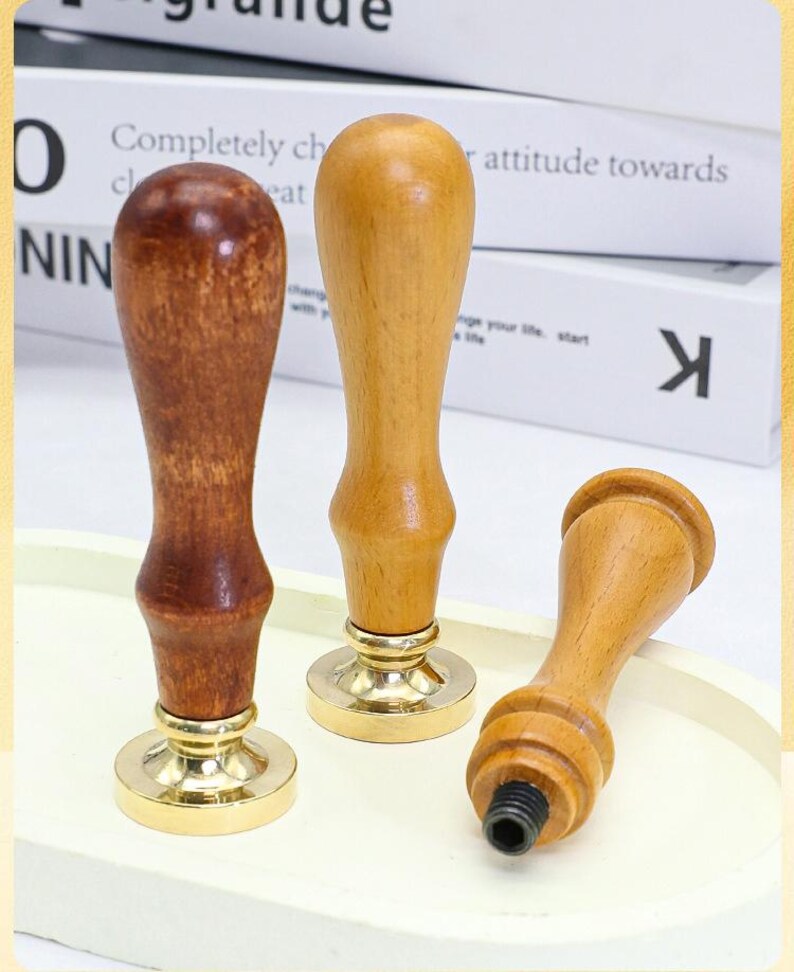 Wax Seal Special Handle, Wax Seal Stamp Accessory, Solid Wood Handle ...