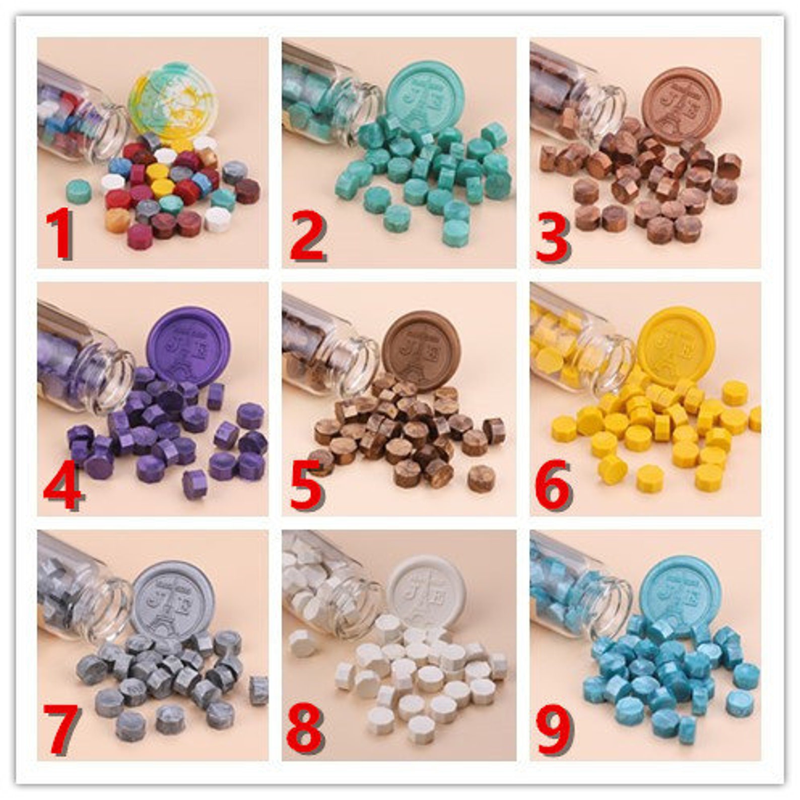 Bottled Lacquer Wax Pellets/vintage Lacquer Wax - Etsy