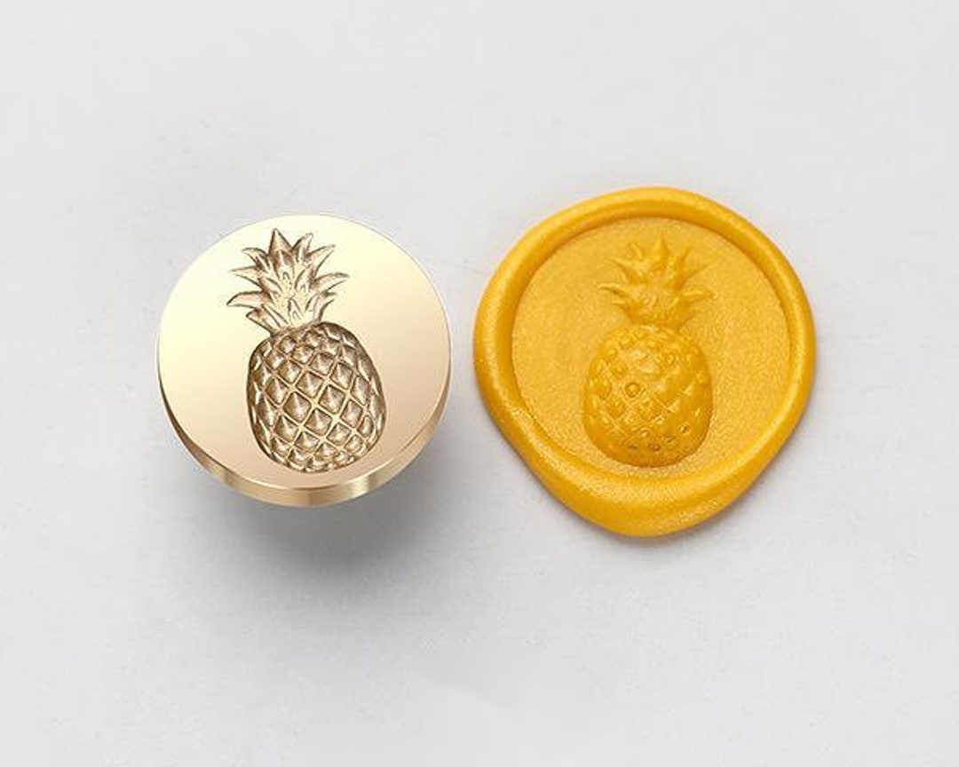 Fruits - Pineapple Seal，wax Seal Stamp，wax Seal Decorative Seal ...