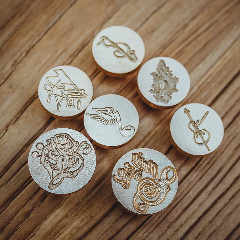 Saxophone Seal - Etsy UK
