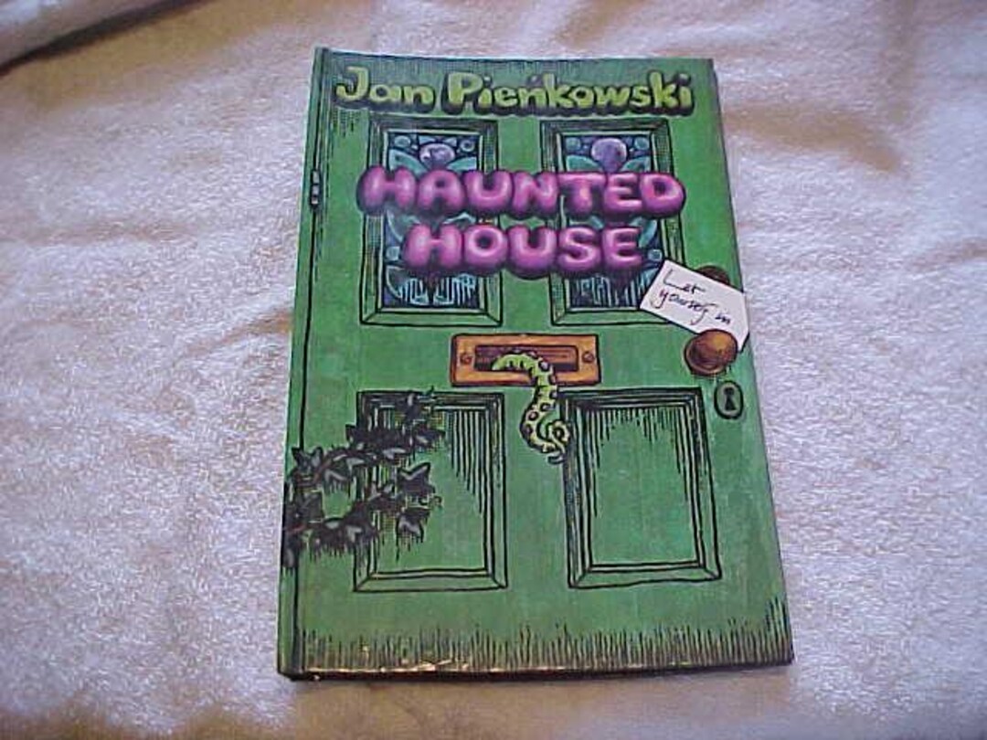 1979 First Print Jan Pienkowski Haunted House Hardback Pop up Book - Etsy