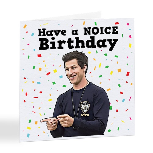 Jake Peralta Birthday Card Cool Cool Coo Coo Cool Cool | Etsy