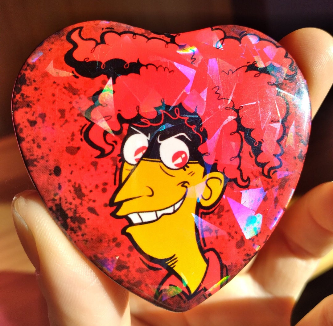 Scary Sideshow Button - Etsy