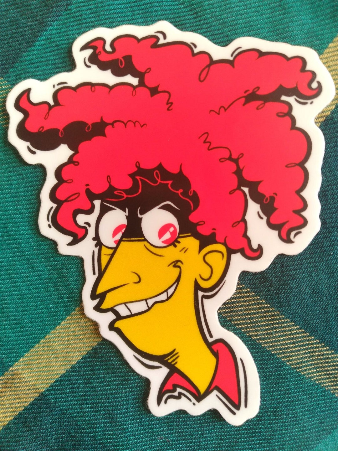 Scary Sideshow Sticker - Etsy