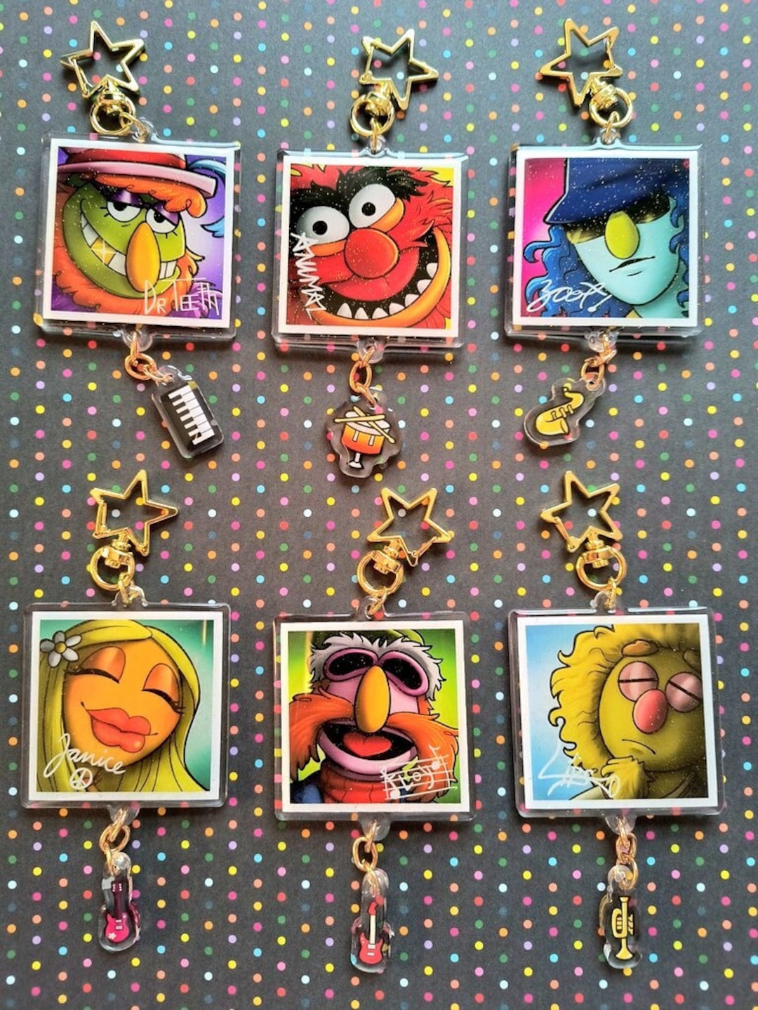 Mayhem Band Member Keychains - Etsy