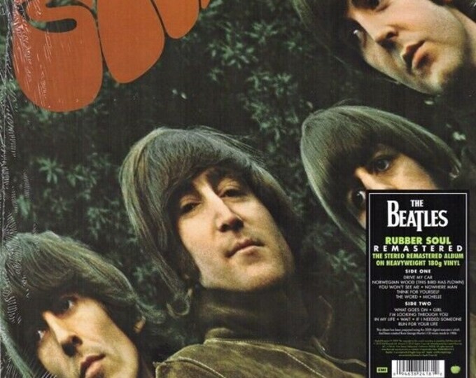THE BEATLES Rubber Soul 180 Gram Vinyl *SEALED* Remastered W/ Hype ...
