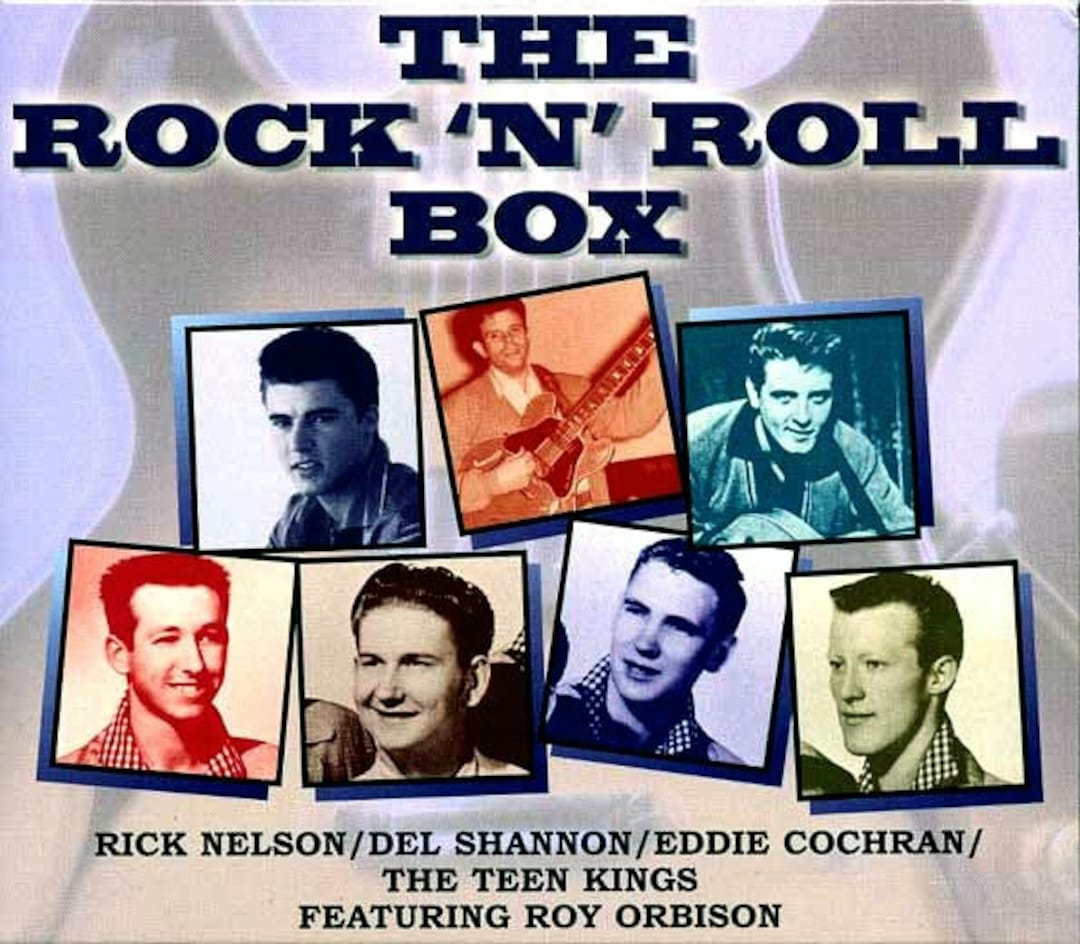 Rock N Roll Box Rick Nelson, Del Shannon, Eddie Cochran, Etc. 3 CD Box ...