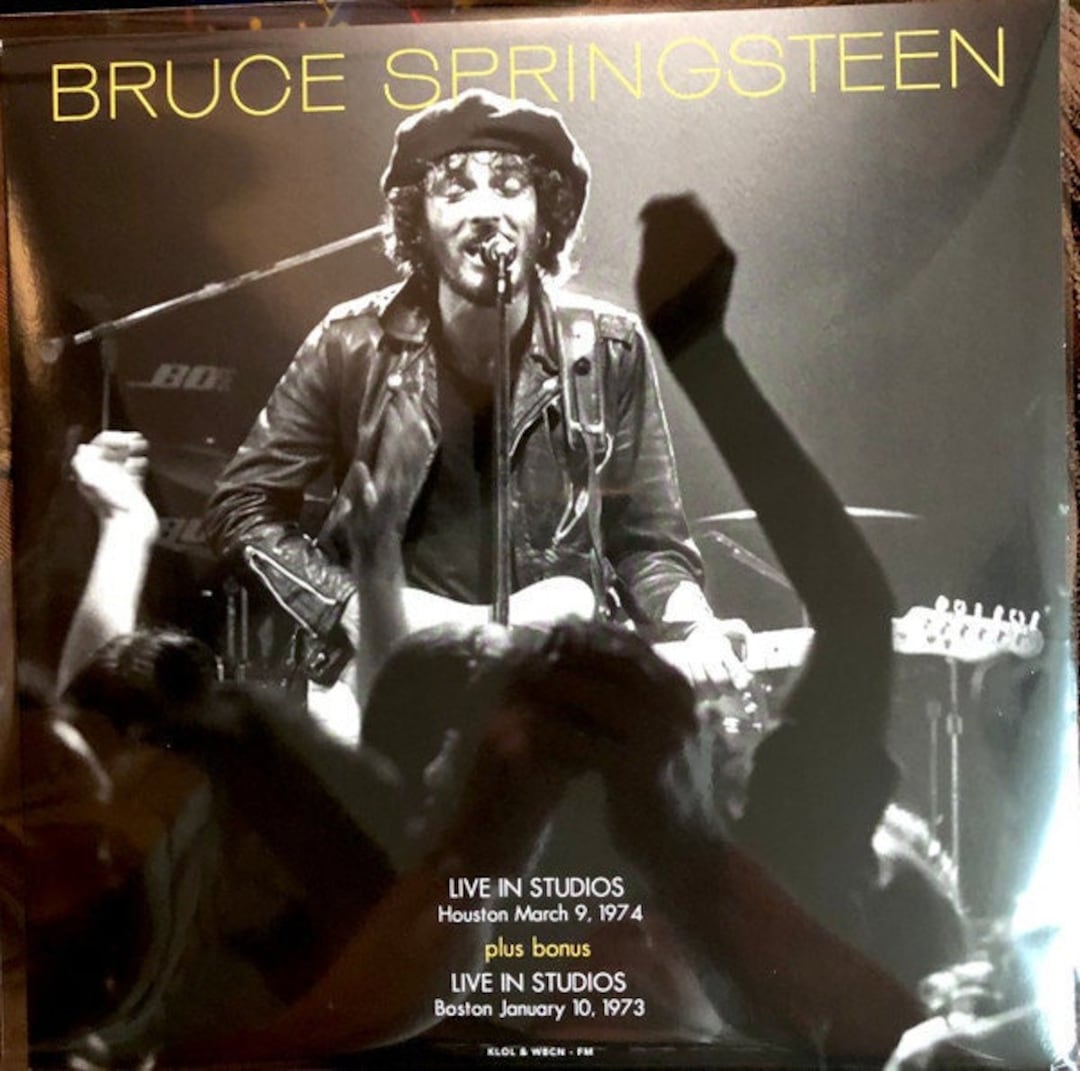 Bruce Springsteen Live in Studio 1974 Houston & WBCN Boston 1973 18g ...