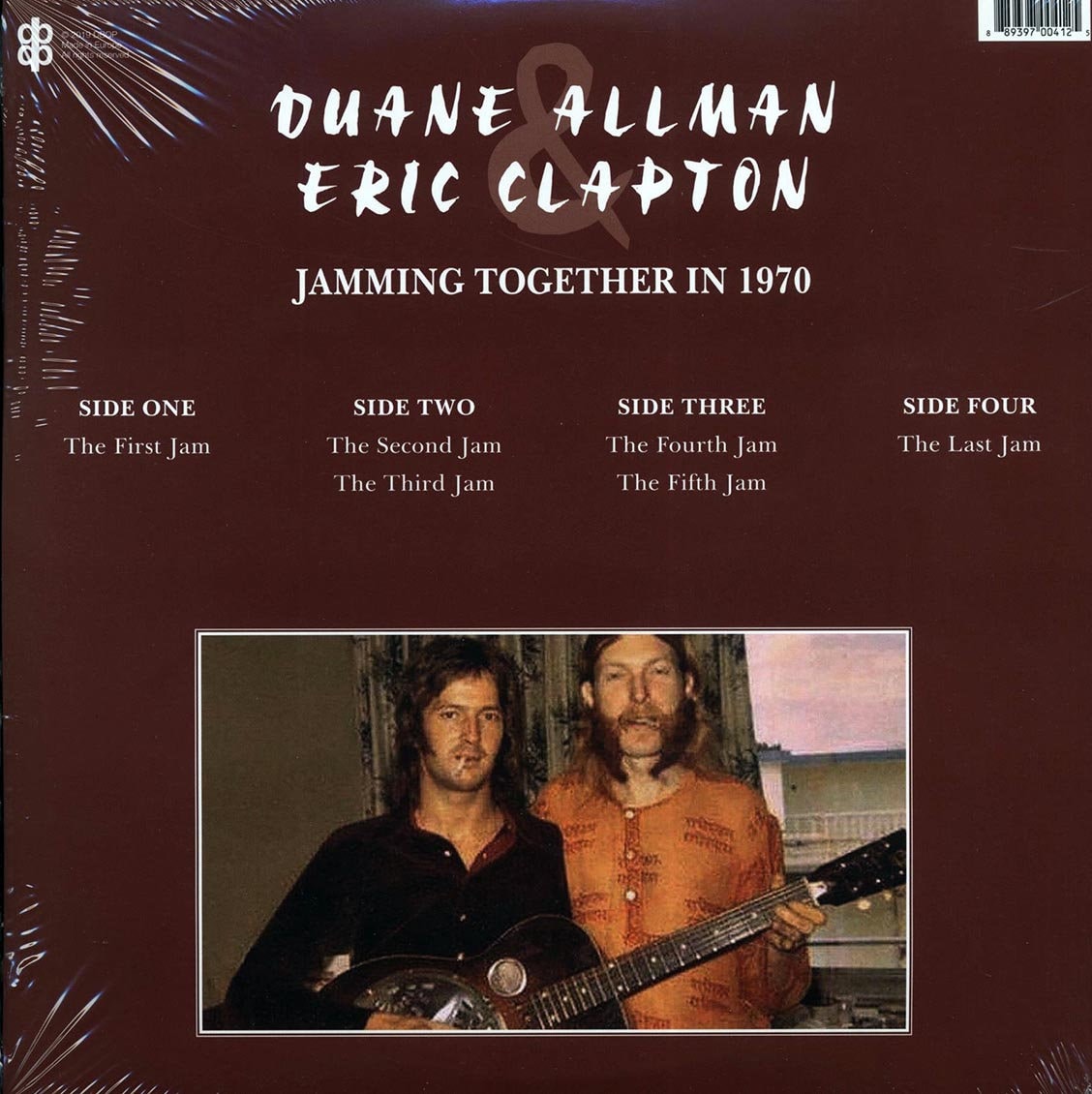 Duane Allman & Eric Clapton Jamming Together in 1970 Vinyl LP *SEALED ...