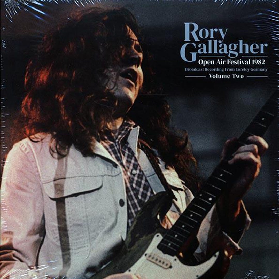 RORY GALLAGHER Open Air Festival 1982 Volume 1: Broadcast Recording ...