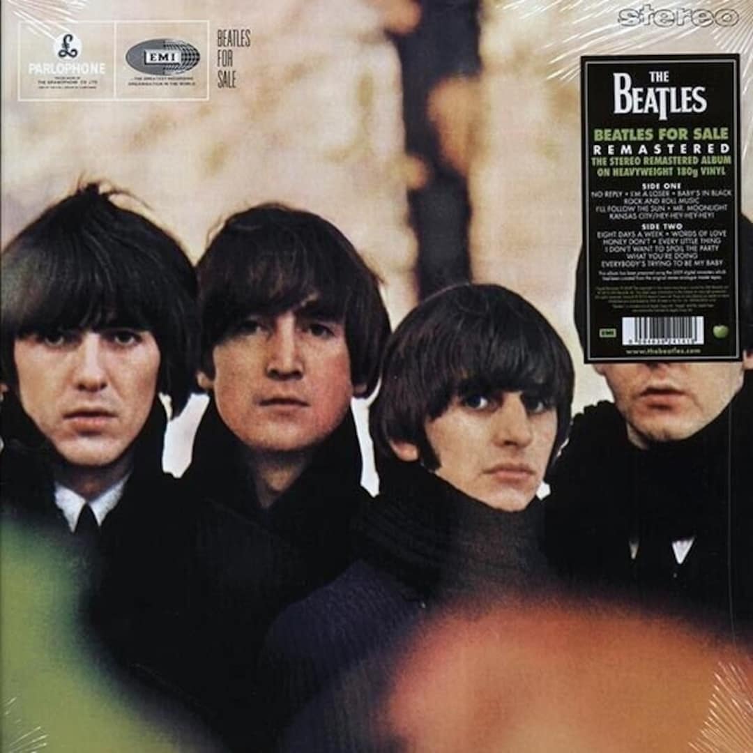 THE BEATLES for Sale 180G Vinyl LP Remastered, Hype Sticker, Gatefold ...