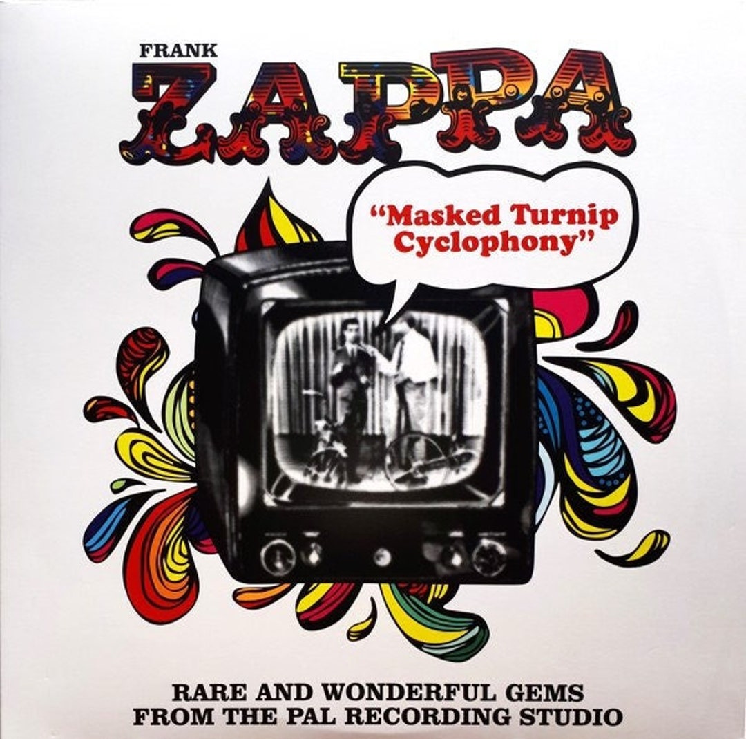 FRANK ZAPPA Masked Turnip Cyclophony *sealed* White 2x Vinyl LP Import ...