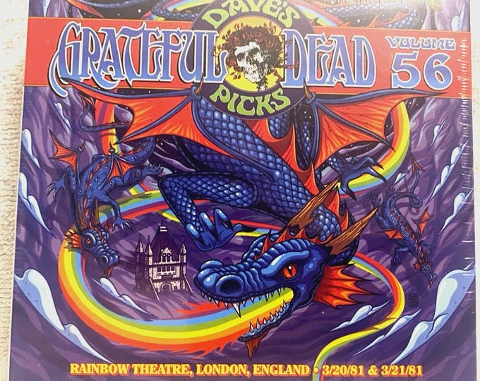 GRATEFUL DEAD Dave’s Picks Vol 56 4CD 3/20 & 21/1981 Rainbow Theatre ...