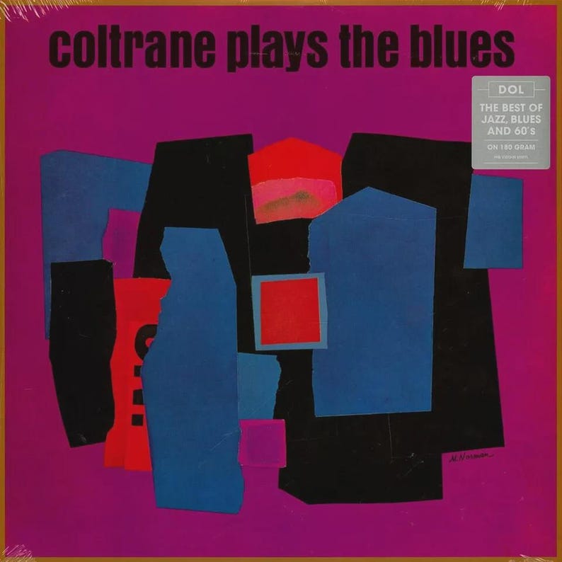 JOHN COLTRANE Plays the Blues 180g Vinyl L P *sealed* EU Import - Etsy