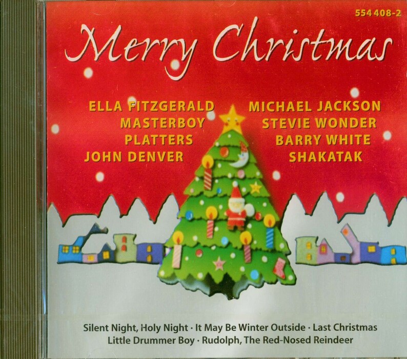 Merry Christmas Pop Christmas CD *SEALED* Barry White Stevie Wonder ...