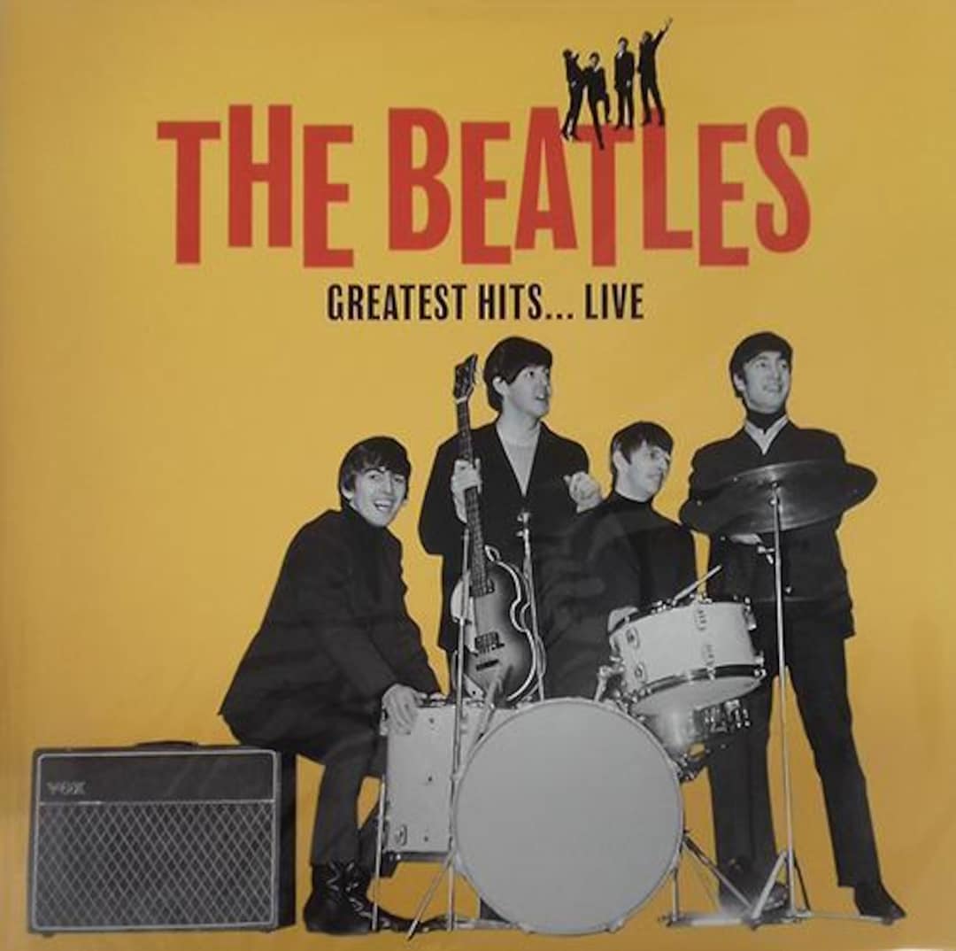 THE BEATLES Greatest Hits... Live sealed Vinyl LP - Etsy