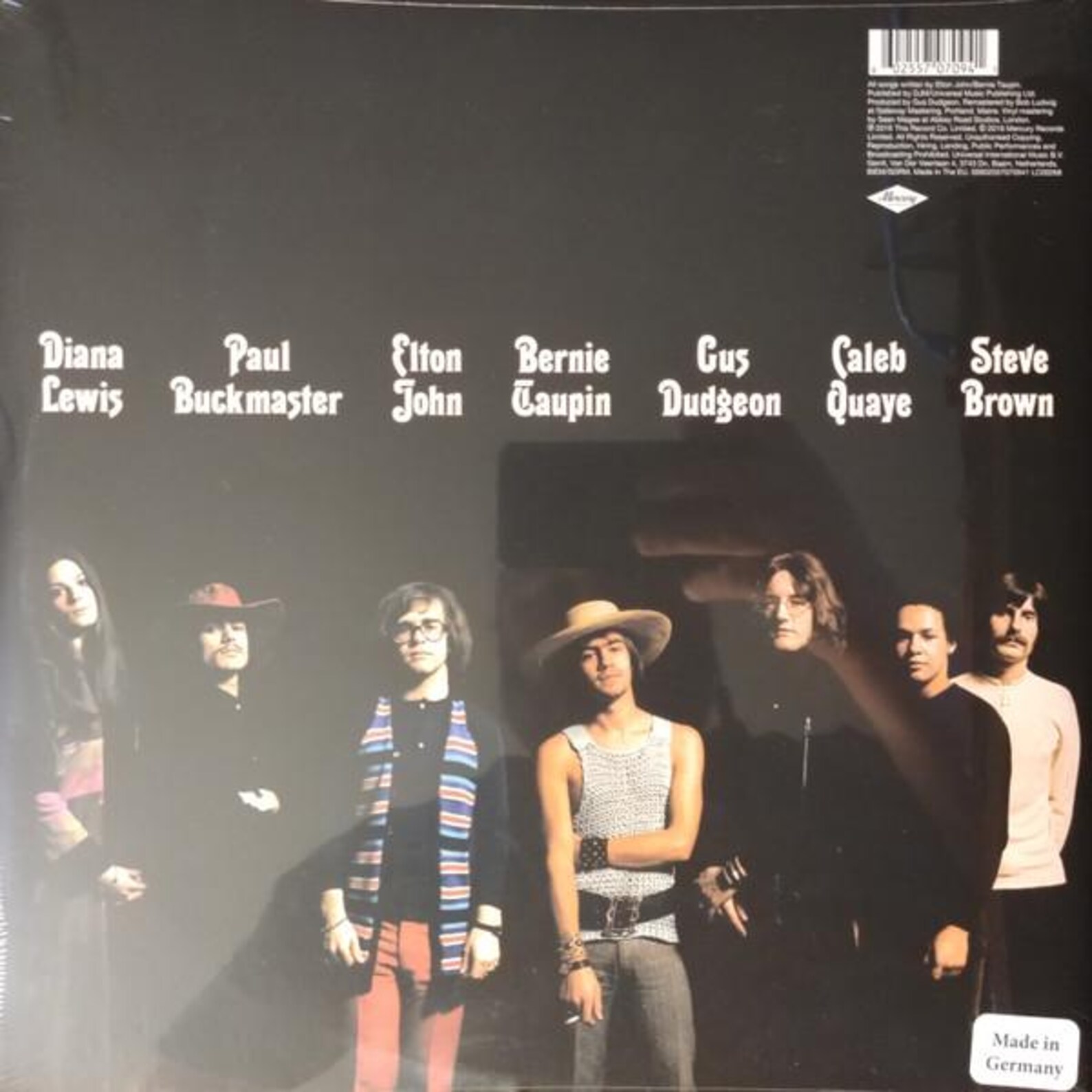ELTON JOHN Elton John *sealed* Remastered Vinyl LP W/ Gatefold Jacket ...