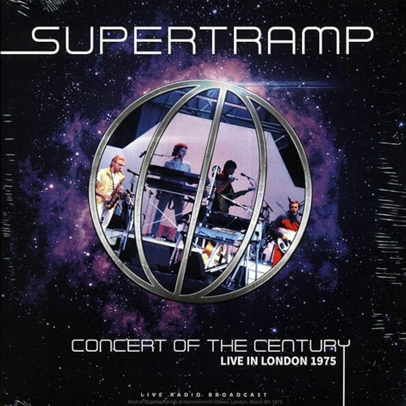 SUPERTRAMP Concert of the Century: Live in London 1975 *SEALED* Vinyl ...