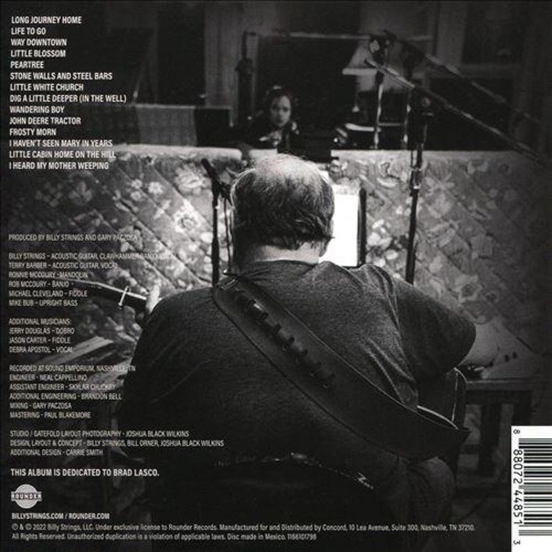 BILLY STRINGS Me/and/dad *sealed* CD With Booklet, Softpak - Etsy