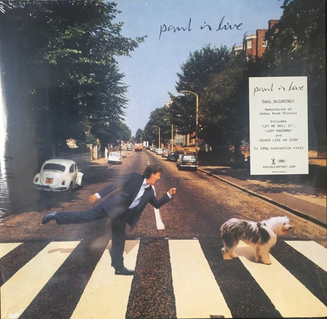 PAUL Mccartney Paul is Live 2 LP Vinyl *sealed*remastered Hype Sticker ...