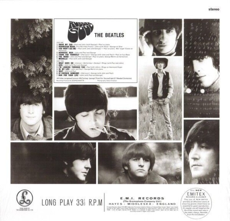 THE BEATLES Rubber Soul 180 Gram Vinyl *SEALED* Remastered W/ Hype ...