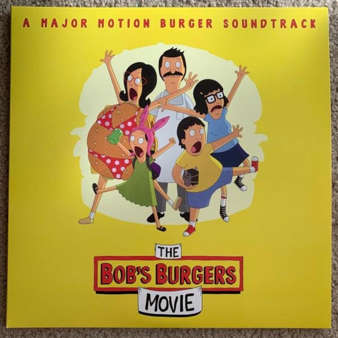 BOB'S BURGERS Music From the Bob's Burgers Movie *sealed* Yellow Vinyl ...