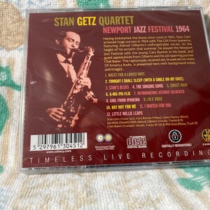 Stan Getz Newport Jazz Festival 1964 CD SEALED - Etsy