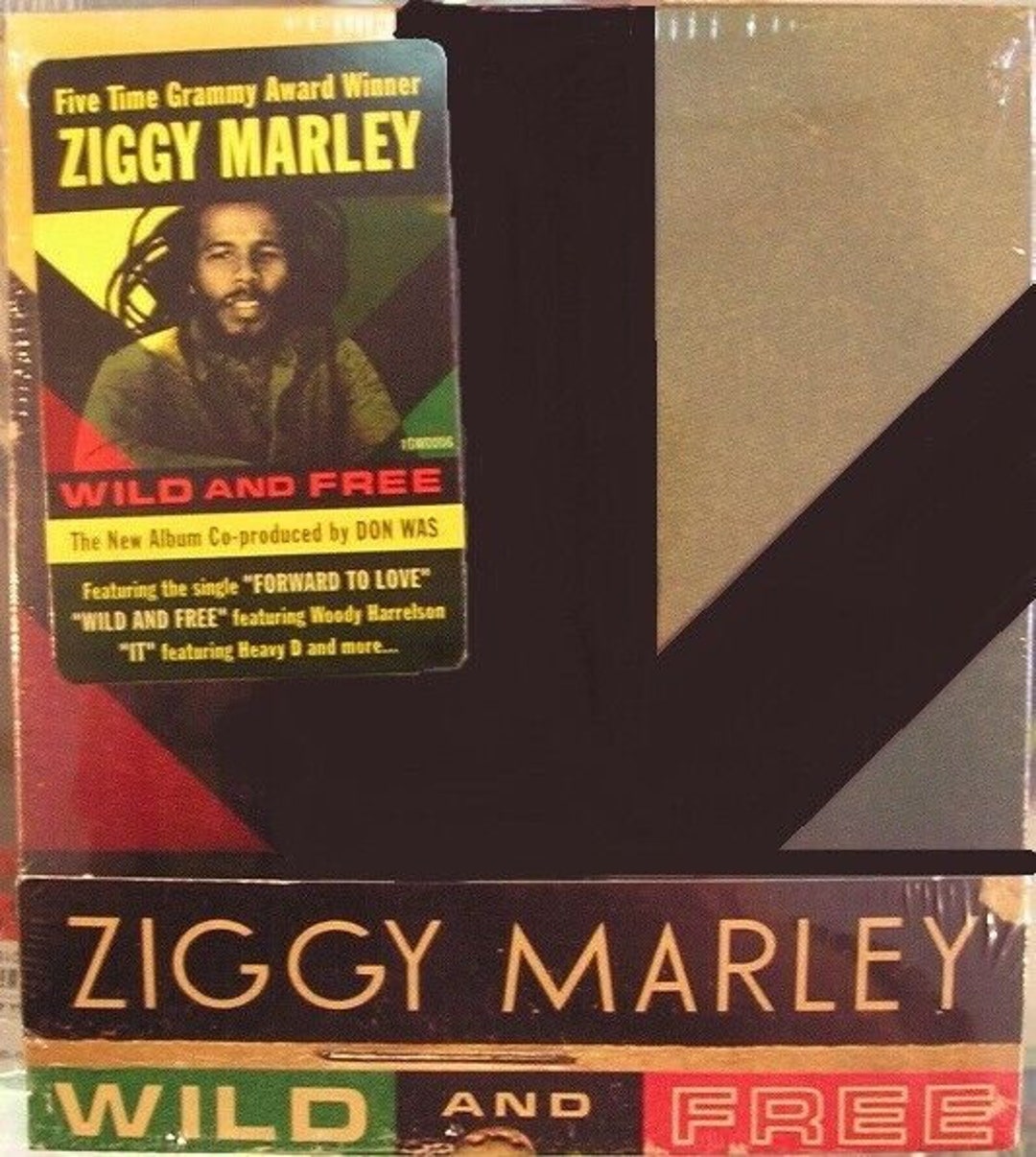 ZIGGY MARLEY Wild and Free CD *sealed* With Hype Sticker - Etsy