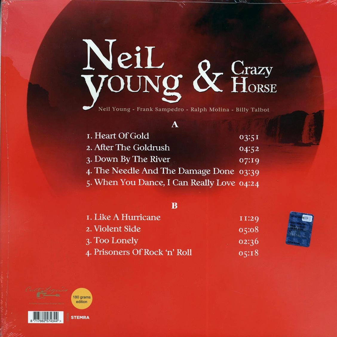 Neil Young & Crazy Horse – Cow Palace 1986 Live 180g LP Vinyl *sealed ...