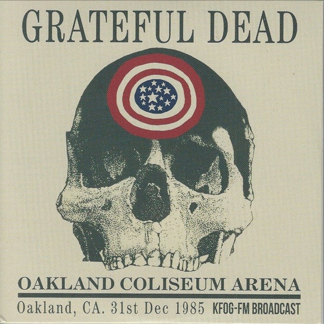 GRATEFUL DEAD Oakland Coliseum Arena, Oakland, Ca, 31st Dec 1985 Kfog ...