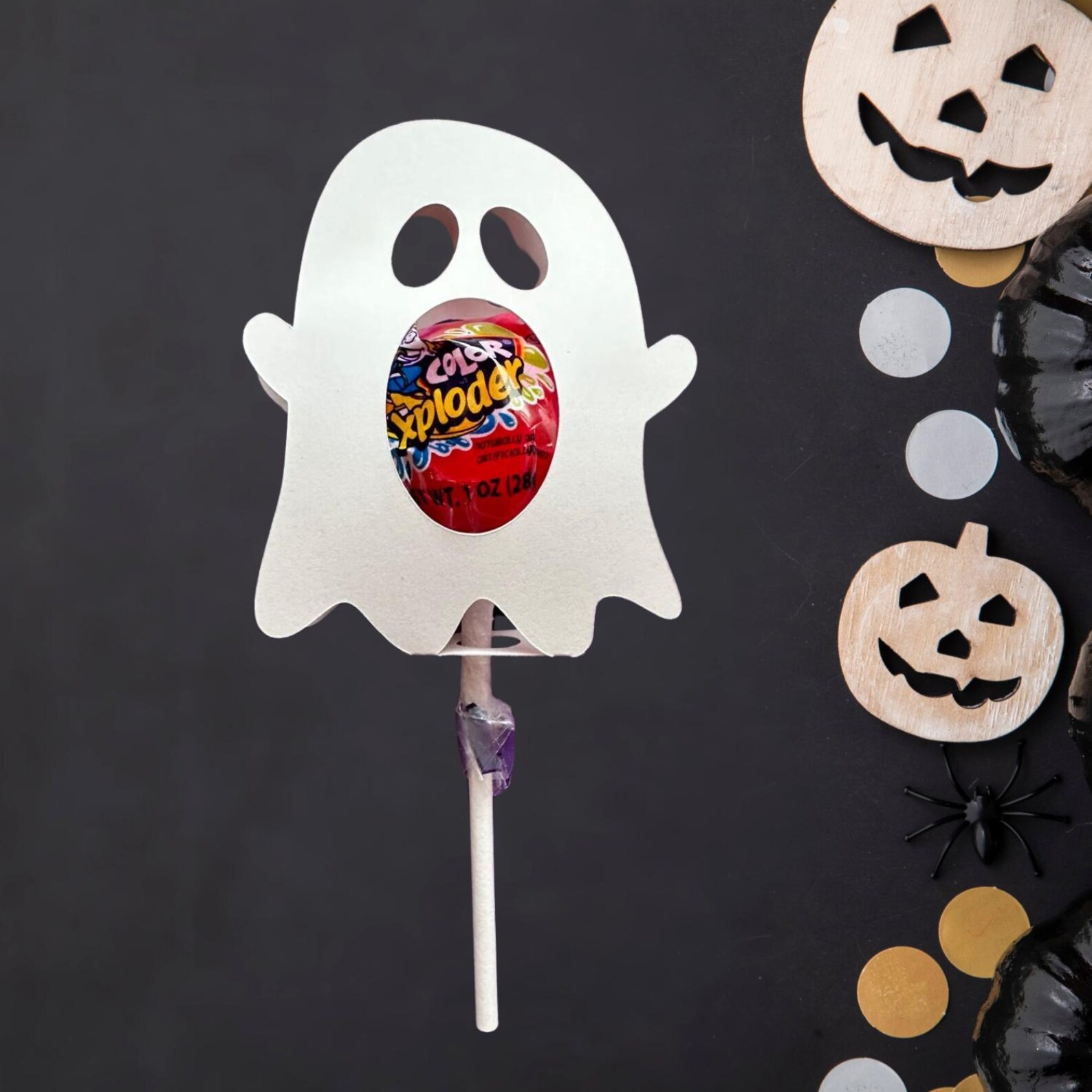 Ghost Lollipop Holders, Halloween Lollipop Holder, Halloween Decor ...