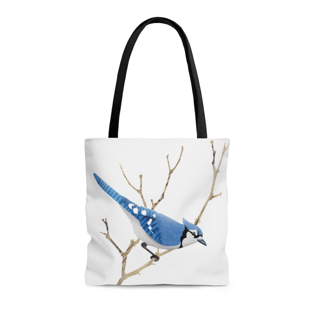 Blue Jay Tote Bag - Etsy