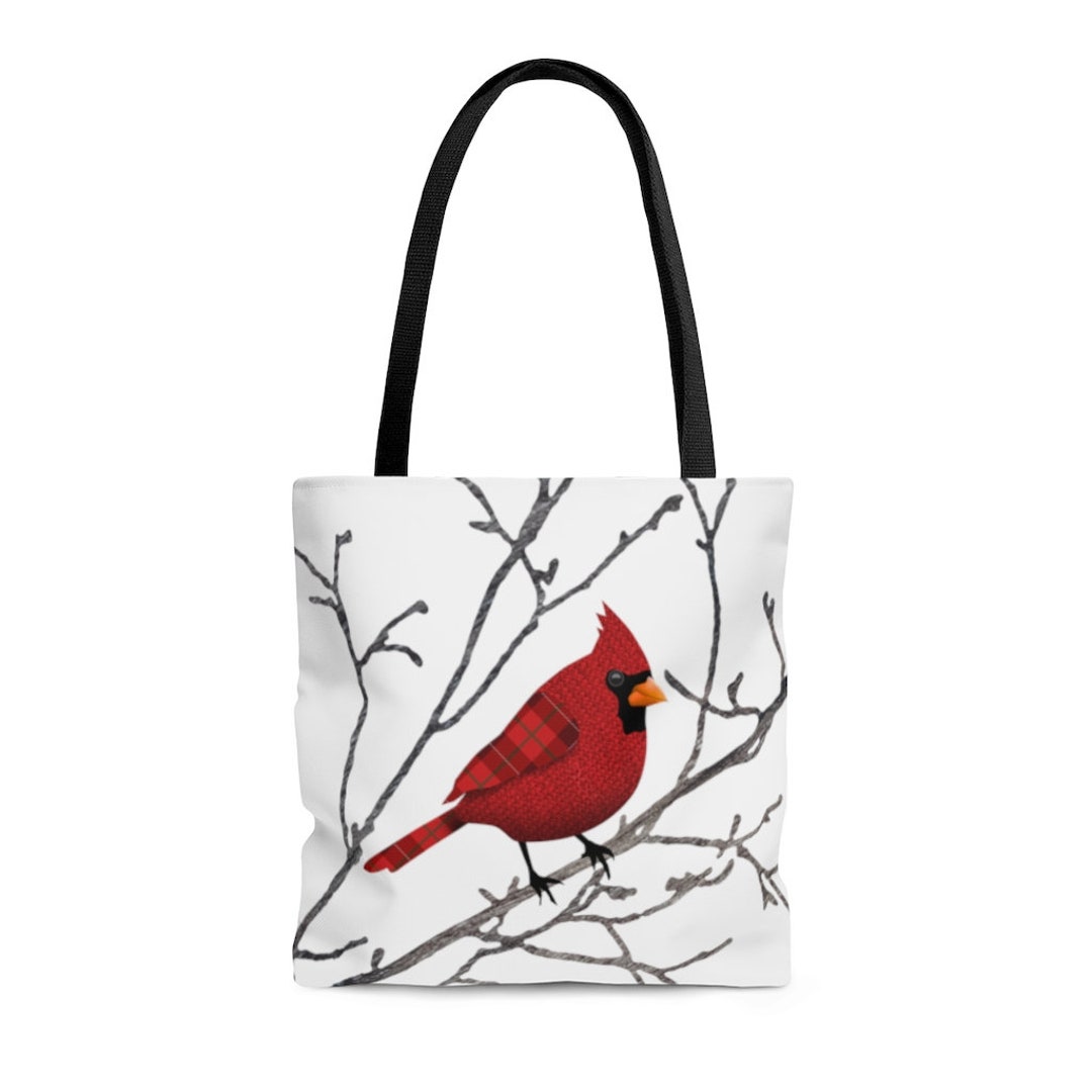 Cardinal Tote Bag - Etsy