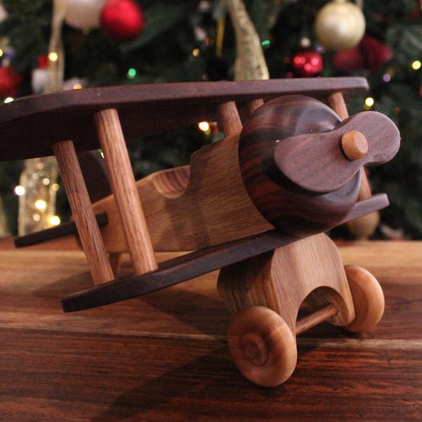 Wood Toy Airplane - Etsy