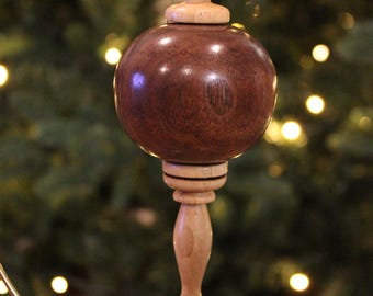 Hand Turned Wood Christmas Ornament - Etsy