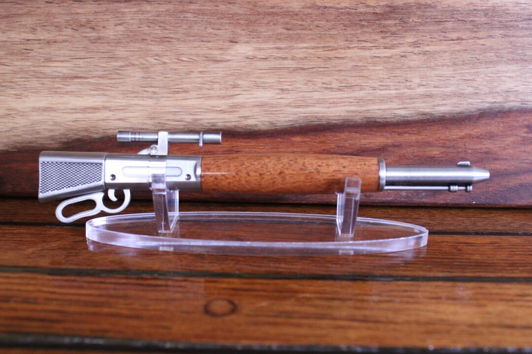 Hand Turned Lever Action Rifle Pen - Etsy