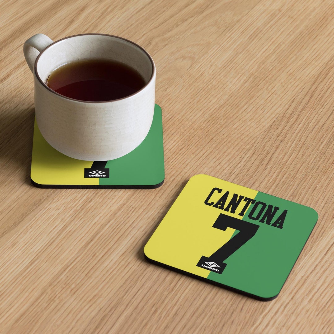 Retro Eric Cantona Manchester United Coaster - Etsy